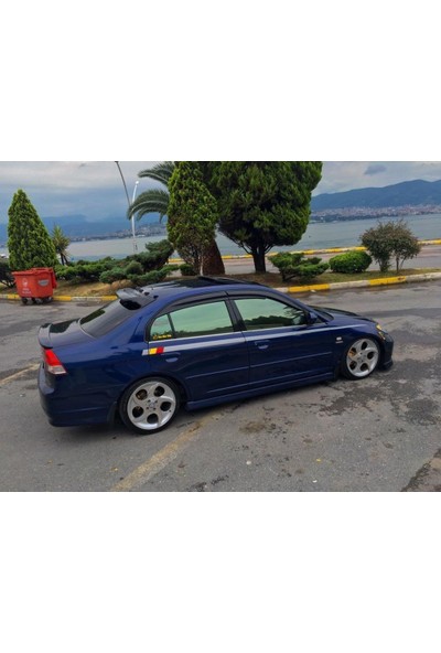 BTG Honda Civic Vtec 2 Cam Üstü Spoiler (Plastik)