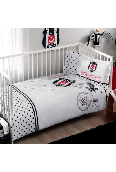 Taç Lisanslı Bebek Bjk Fanatik Baby Nevresim Takımı Bebek Taç Lisanslı Bebek Bjk Fanatik Baby Nevresim Takımı Bebek