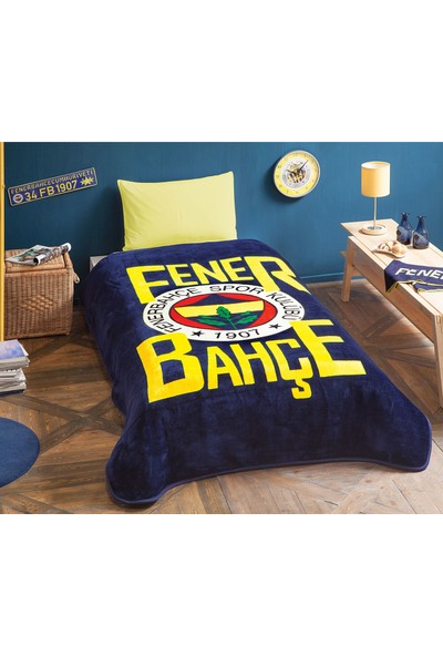 Taç Fenerbahçe 1907 Battaniye Tek Kişilik