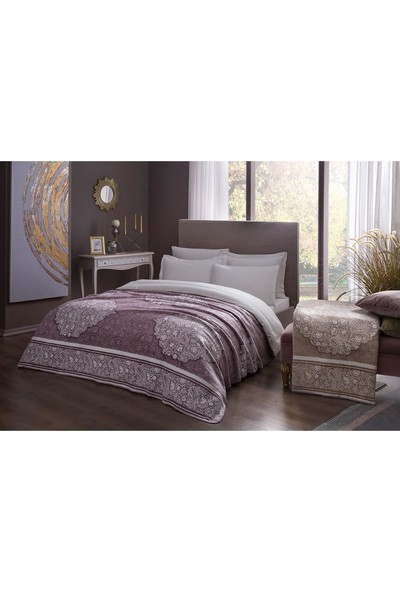 Taç Aryan Battaniye Çift Kişilik