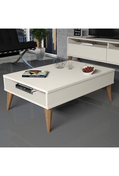 Evdo Best Orta Sehpa - Krem