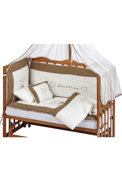 Babycom 60 x 120 cm Beşik Için Uyku Seti 8 Parça Babycom 60 x 120 cm Beşik Için Uyku Seti 8 Parça