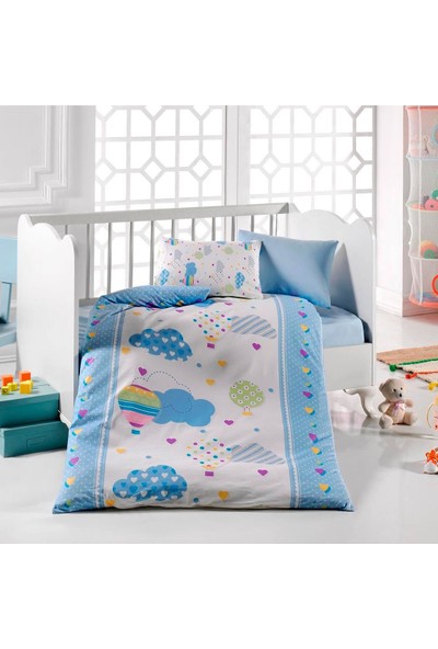 Pamuk Ören Bebek Nevresim Takımı Balloon Pamuk Ören Bebek Nevresim Takımı Balloon