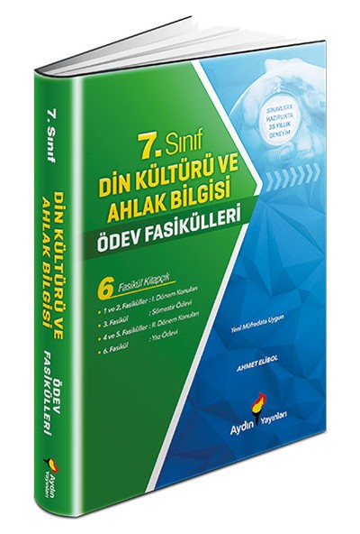 Aydın Yayınları 7.Sınıf Din Kültürü ve Ahlak Bilgisi Ödev Fasikülleri Aydın Yayınları 7.Sınıf Din Kültürü ve Ahlak Bilgisi Ödev Fasikülleri