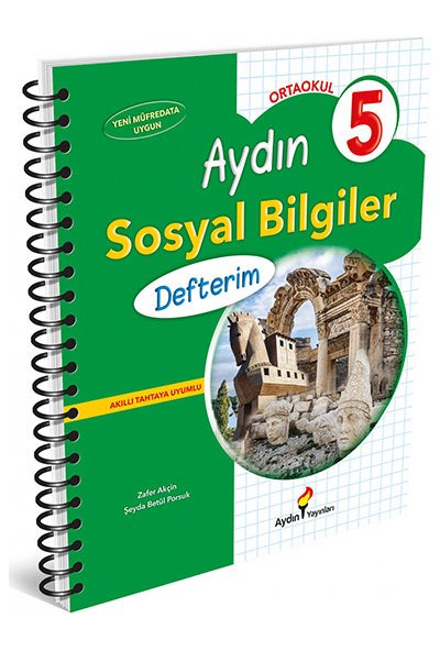 Aydın Yayınları 5.Sınıf Aydın Sosyal Bilgiler Defterim Aydın Yayınları 5.Sınıf Aydın Sosyal Bilgiler Defterim