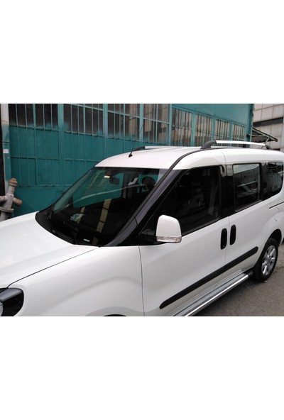 Yavuz Otomotiv Fiat Doblo 2008-2019 Sonrası Port Bagaj Tavan Barı Çıtası Alu Nik