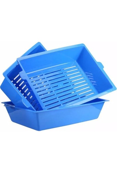 Elekli 3 Katlı Kedi Tuvaleti