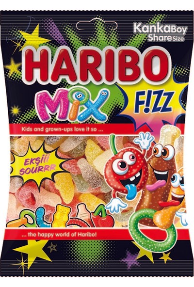 Haribo Fizz Mix 70gr x 24 Haribo Fizz Mix 70gr x 24