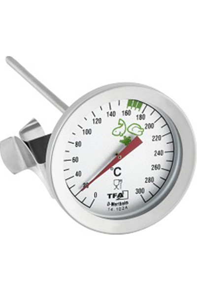 TFA Kadranlı Metal Klipsli Gıda Termometresi