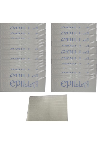 Epilla Kesilmiş Ağda Bezi 2 mt 25 Paket Epilla Kesilmiş Ağda Bezi 2 mt 25 Paket