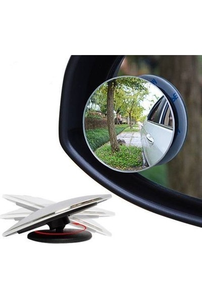 GD 24 Kör Nokta Aynası Yuvarlak Çerçevesiz Gerçek Cam Ultra Ince 360 Derece GD 24 Kör Nokta Aynası Yuvarlak Çerçevesiz Gerçek Cam Ultra Ince 360 Derece