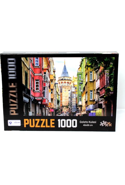 Adam Games Galata Kulesi 1000 Parça Puzzle Adam Games Galata Kulesi 1000 Parça Puzzle