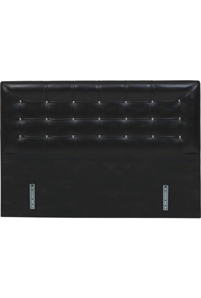 Bidesenal Çift Kişilik Siyah Deri Baza Başlığı Kalın Kapitoneli Siyah Deri Başlık 150 cm Lik Bidesenal Çift Kişilik Siyah Deri Baza Başlığı Kalın Kapitoneli Siyah Deri Başlık 150 cm Lik