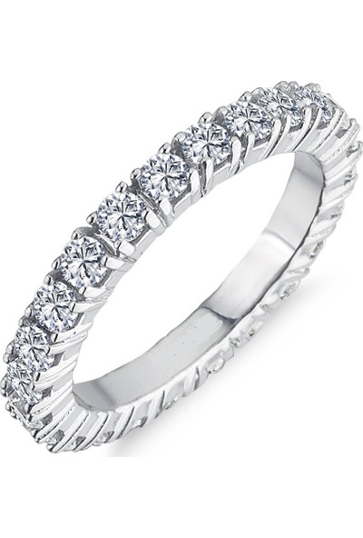 Harem Altın 1.25 Karat E Renk Zarif Tamtur Pırlanta Yüzük Pt17 Harem Altın 1.25 Karat E Renk Zarif Tamtur Pırlanta Yüzük Pt17