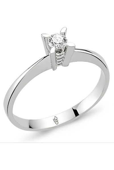 Harem Altın Romeo Pırlanta 0.20 Ct Tektaş Yüzük Rm20016 Harem Altın Romeo Pırlanta 0.20 Ct Tektaş Yüzük Rm20016