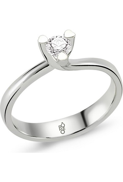 Harem Altın Romeo Pırlanta 0.22 Ct Tektaş Yüzük Rm20029
