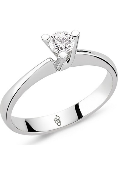 Harem Altın Romeo Pırlanta 0.23 Ct Tektaş Yüzük Rm20060