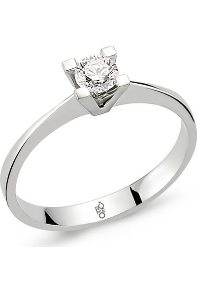 Harem Altın Romeo Pırlanta 0.22 Ct Tektaş Yüzük Rm20062
