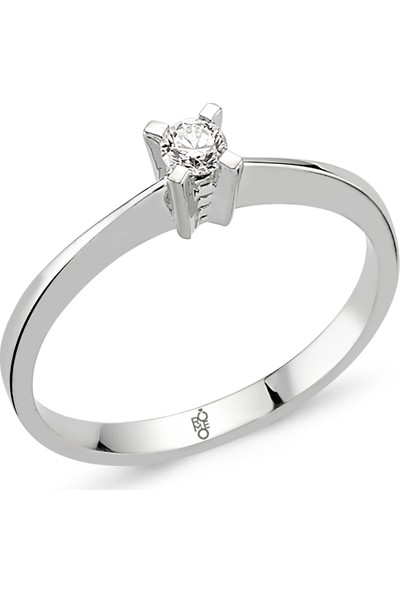 Harem Altın Romeo Pırlanta 0.25 Ct Tektaş Yüzük Rm25042