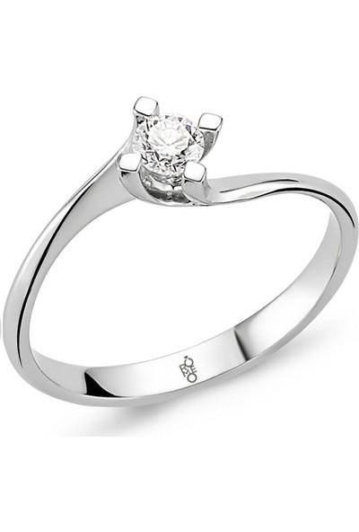 Harem Altın Romeo Pırlanta 0.17 Ct Tektaş Yüzük Rmy306