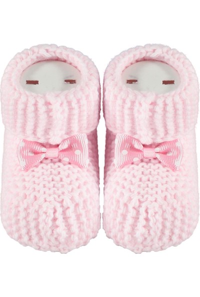 Civil Bebek Fiyonklu Triko Patik 0-6 Ay Pembe Civil Bebek Fiyonklu Triko Patik 0-6 Ay Pembe