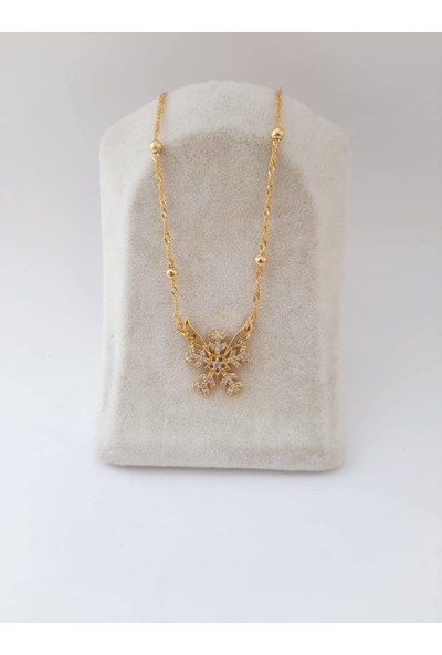 Takıtasarım Kanatlı Kar Kolye