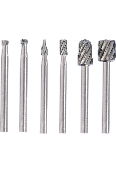 Merttools Sinka Dremel Proxxon Uyumlu Freze Takımı 6'lı Merttools Sinka Dremel Proxxon Uyumlu Freze Takımı 6'lı