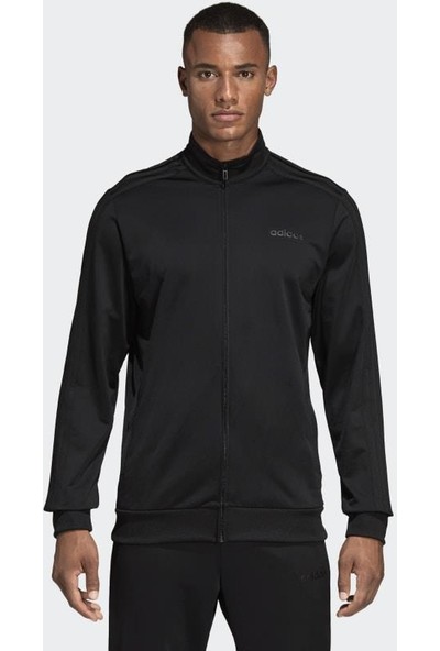 adidas Essentials 3S Erkek Siyah Ceket Du0447 adidas Essentials 3S Erkek Siyah Ceket Du0447
