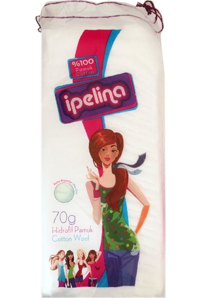 İpelina Hidrofil Pamuk 70gr İpelina Hidrofil Pamuk 70gr