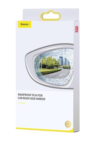 Baseus 80X80 Anti Sis Yağmur Geçirmez Hidrofobik Dikiz Aynası Film 2 Adet SGFY-A02 Baseus 80X80 Anti Sis Yağmur Geçirmez Hidrofobik Dikiz Aynası Film 2 Adet SGFY-A02