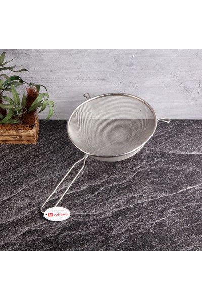 Tohana Paslanmaz Çelık Süzgeç 20cm