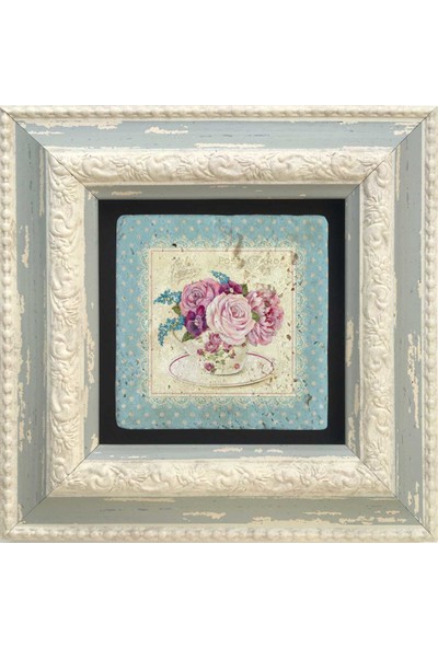 Oscar Stone Decor Çerçeveli Taş Duvar Tablosu