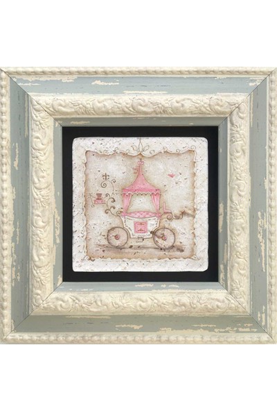 Oscar Stone Decor Çerçeveli Taş Duvar Tablosu