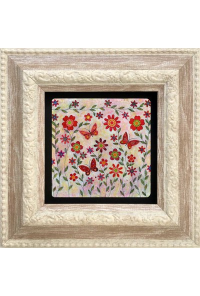 Oscar Stone Decor Çerçeveli Taş Duvar Tablosu