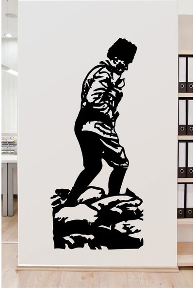 Dekkor Art Atatürk Kocatepe Kaya Metal Duvar Tablosu