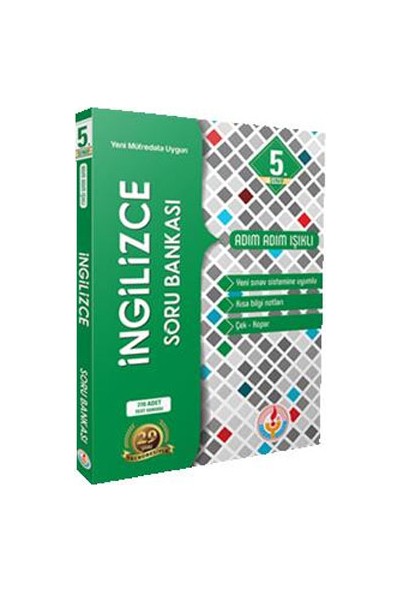 Bilal Işıklı Yayınları 5.Sınıf Adım Adım Ingilizce Soru Bankası