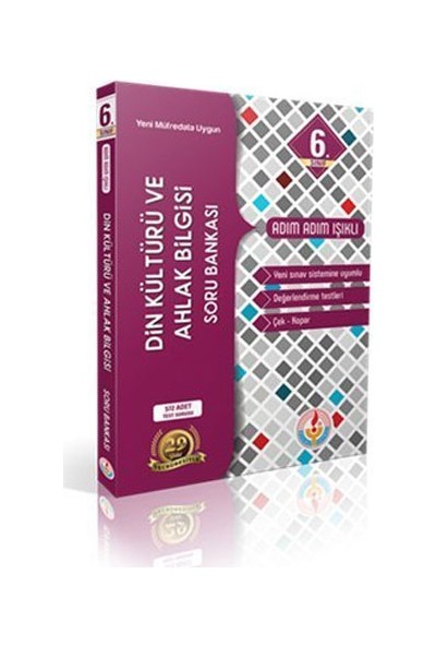Bilal Işıklı Yayınları 6.Sınıf Adım Adım Din Kültürü Soru Bankası