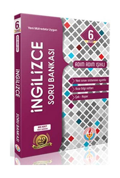 Bilal Işıklı Yayınları 6.Sınıf Adım Adım Ingilizce Soru Bankası