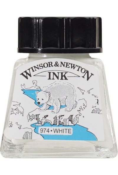 Winsor & Newton Drawing Ink Çizim ve Çini Mürekkebi 702 White Winsor & Newton Drawing Ink Çizim ve Çini Mürekkebi 702 White