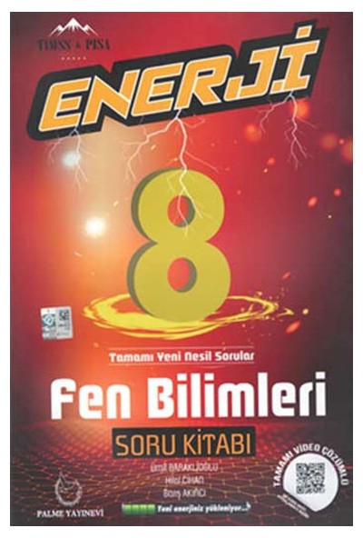 Palme Yayıncılık 8. Sınıf Enerji Fen Bilimleri Soru Bankası