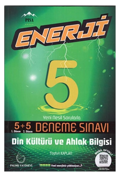 Palme Yayıncılık 5. Sınıf Din Kültürü Ahlak Bilgisi 5 Deneme Sınavı