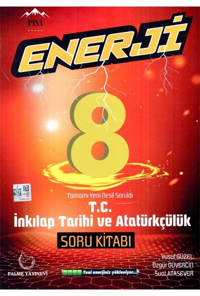 Palme Yayıncılık 8. Sınıf Inkilap Tarihi ve Atatürkçlük Enerji Soru Bankası Palme Palme Yayıncılık 8. Sınıf Inkilap Tarihi ve Atatürkçlük Enerji Soru Bankası Palme