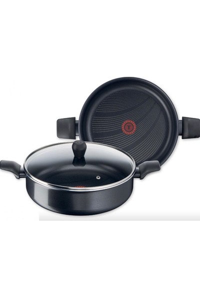 Tefal B2997253 Cook'n'Clean 28 cm Kısa Tencere - 2100111866 Tefal B2997253 Cook'n'Clean 28 cm Kısa Tencere - 2100111866