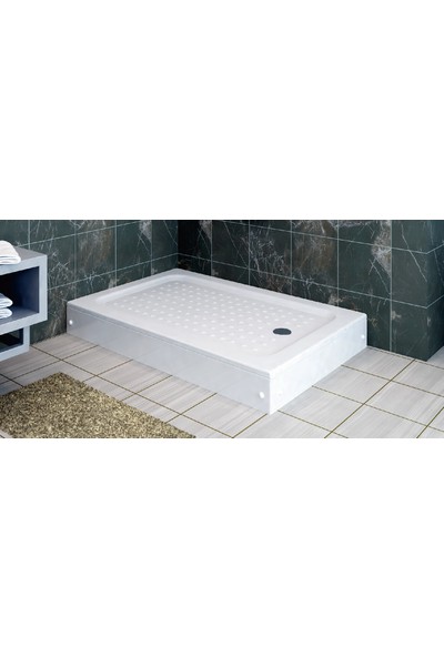 Ubm Banyo Dikdörtgen Duş Teknesi H:15 80 x 110 cm