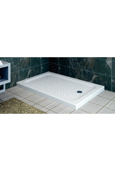 Ubm Banyo Dikdörtgen Monoblok Duş Teknesi 70 x 110 cm