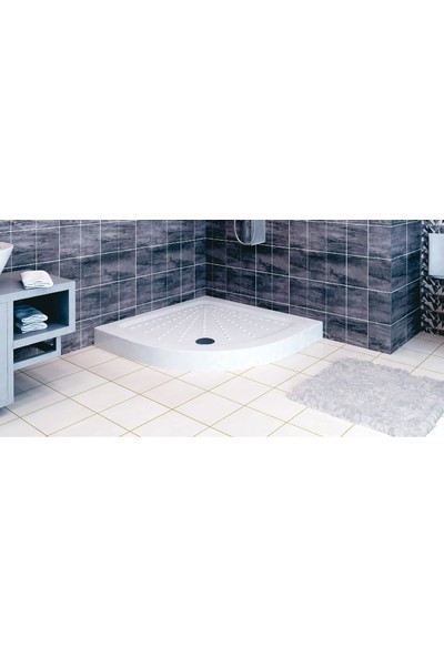 Ubm Banyo Oval Monoblok Duş Teknesi 70 x 70 cm Ubm Banyo Oval Monoblok Duş Teknesi 70 x 70 cm
