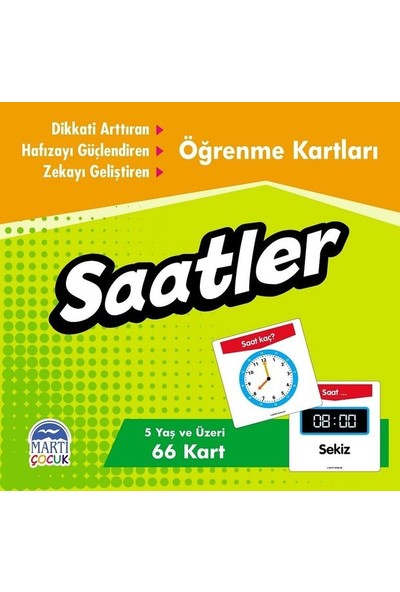 Öğrenme Kartları Saatler