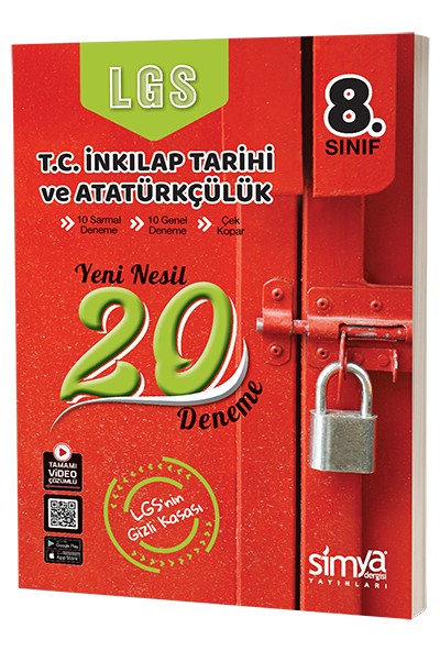 Simya Yayınları 8.Sınıf T.c. Inkılap Tarihi ve Atatürkçülük Branş Deneme Sınavı Simya Yayınları 8.Sınıf T.c. Inkılap Tarihi ve Atatürkçülük Branş Deneme Sınavı