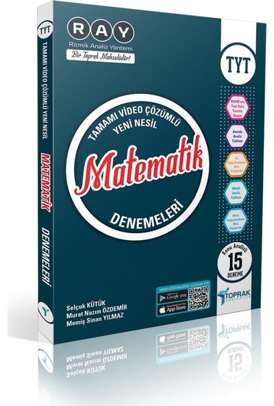 Toprak Yayıncılık TYT MATEMATİK DENEME KİTABI Selçuk KÜTÜK Toprak Yayıncılık TYT MATEMATİK DENEME KİTABI Selçuk KÜTÜK