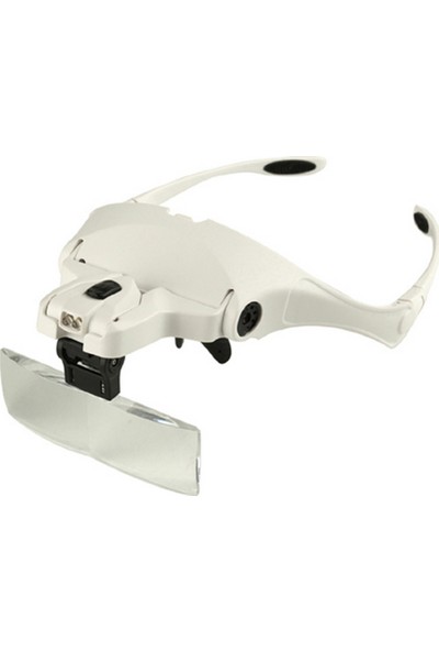 Bluecat Gözlük Büyüteç Cam, 5Lens Led Işıkları Ve Kafa Bandı